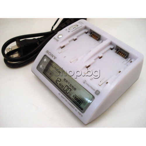 Бързо зарядно у-во за 2 x Li-ion бат.серия P(InfoLithium),AC/DC-адаптор ...