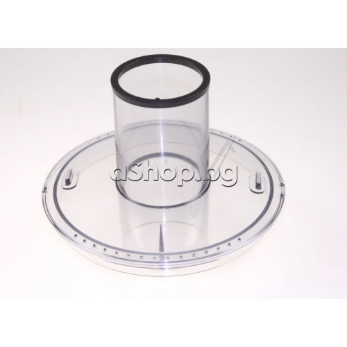 Пластмасов горен капак с цилиндър по средата за плодове на кухненски ...