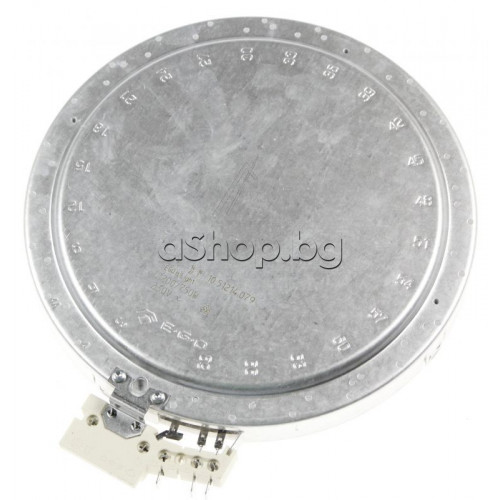 Бързонагр.керам.плоча с 2 зони d210/120мм,2200+750W/230VAC,с вгр ...