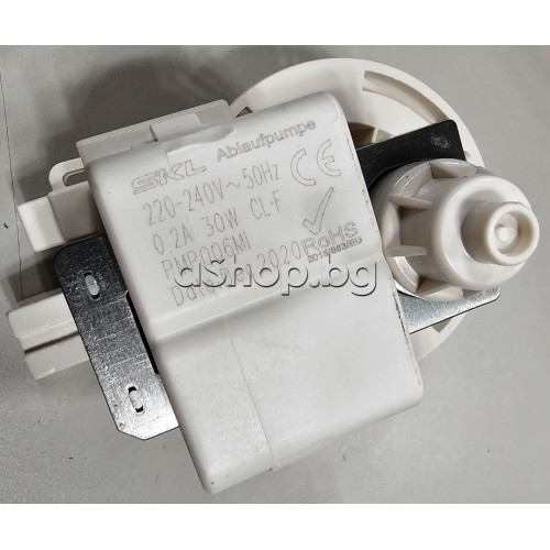 Помпа за вода DPS25-309 на пералня ,230-240VAC/50Hz,30W 0.2A ,Miele 800 ...